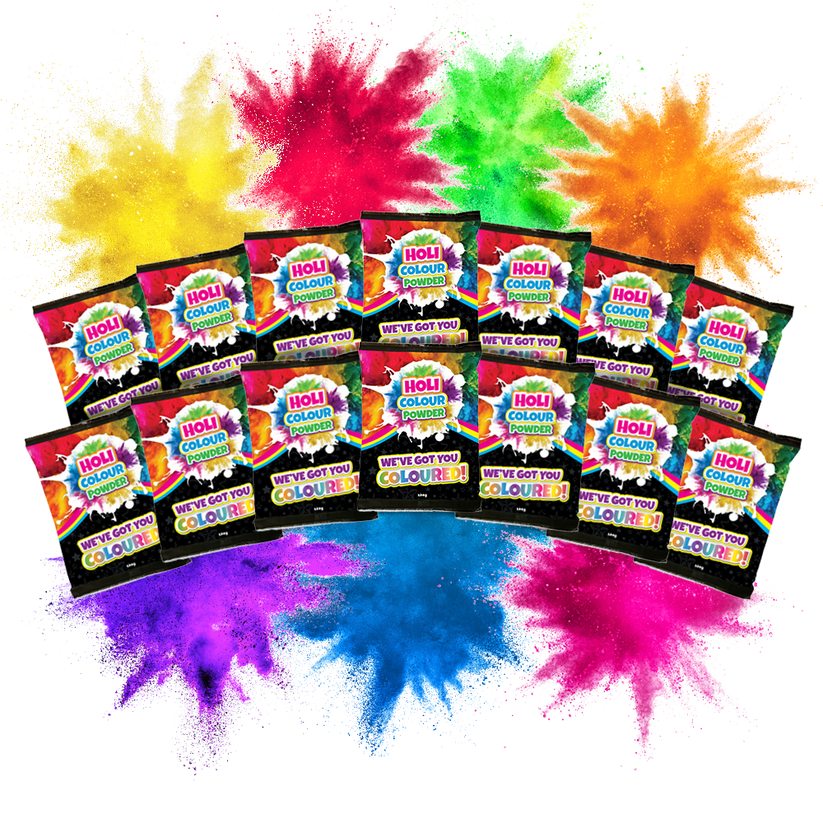 Colour Powder 100g Paper Bags - No Plastic