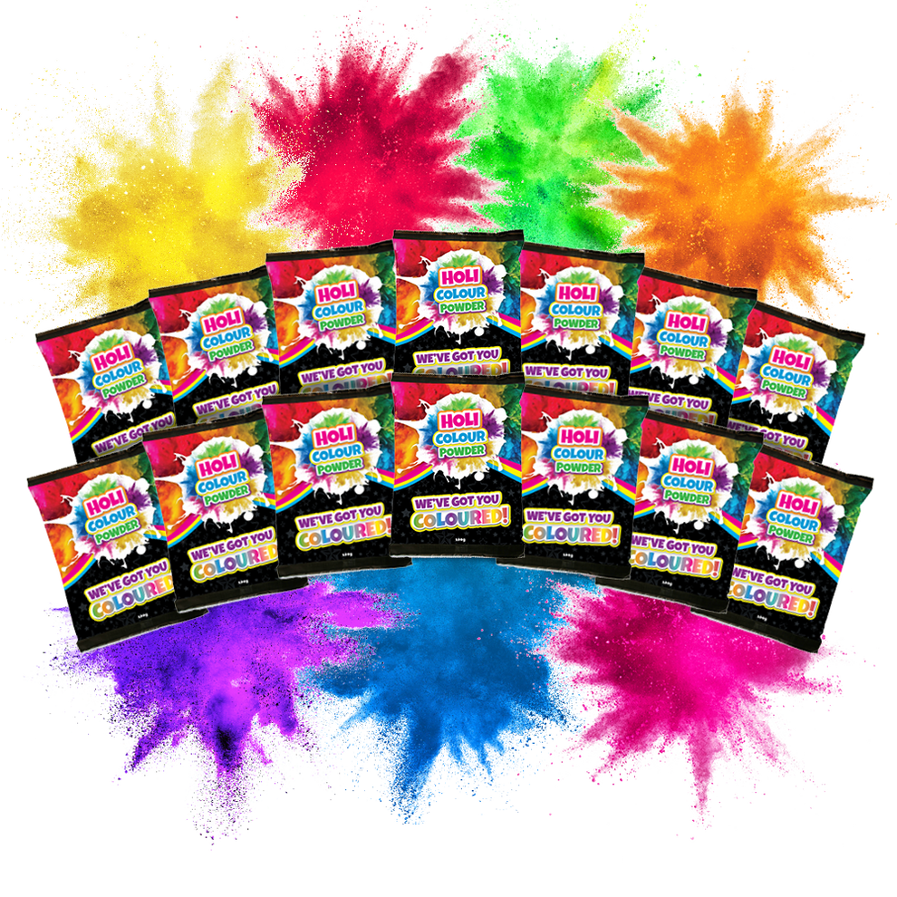 Colour Powder 100g Paper Bags - No Plastic